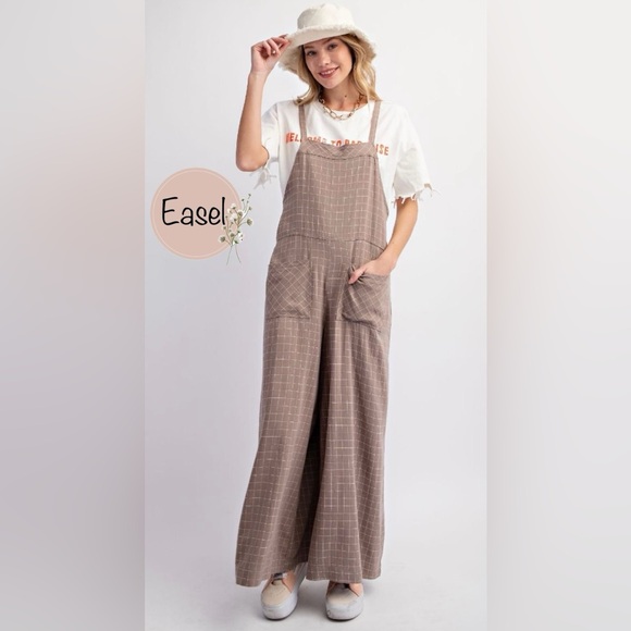 easel | Pants & Jumpsuits | E28 New Easel Overall Bibs Jumpsuit Small ...